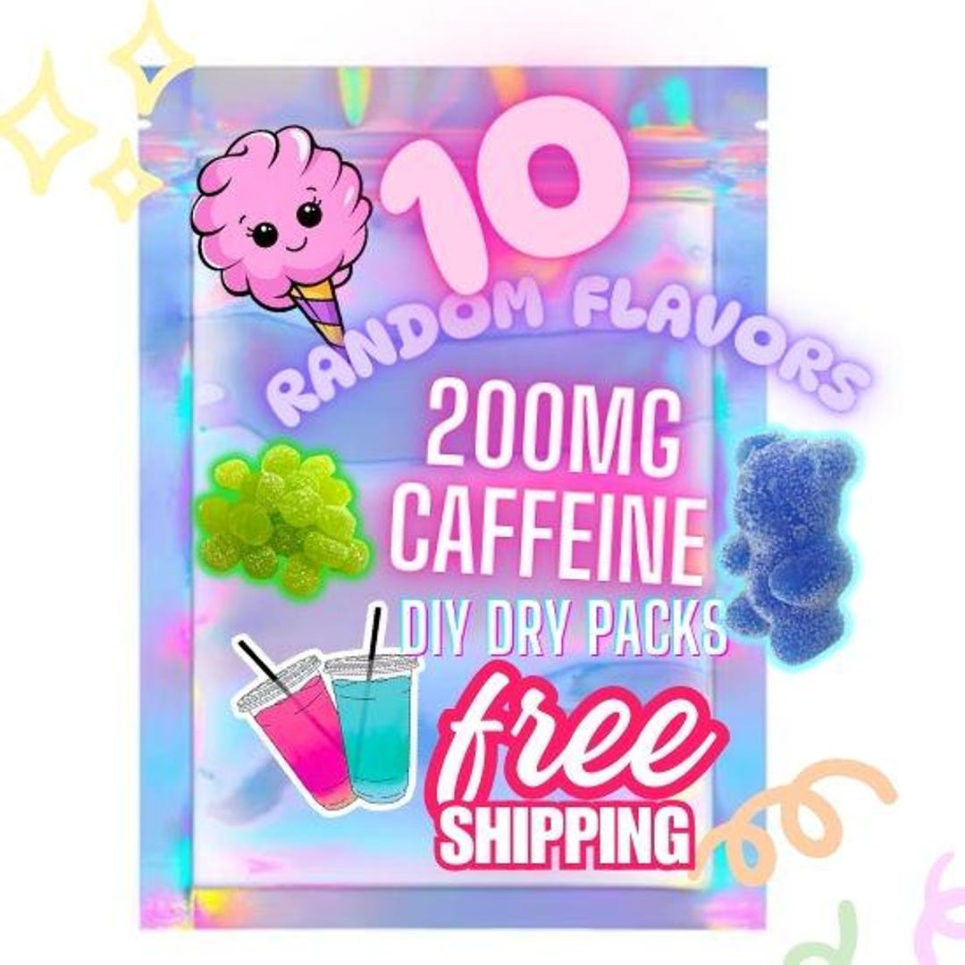 10 or 25 COUNT! Loaded Tea, Energy Water, Dry Packs, DIY Loaded Tea ...