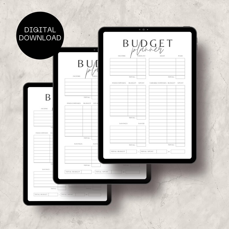 Daily Expenses Tracker Printable | Spending Tracker PDF | Budget ...