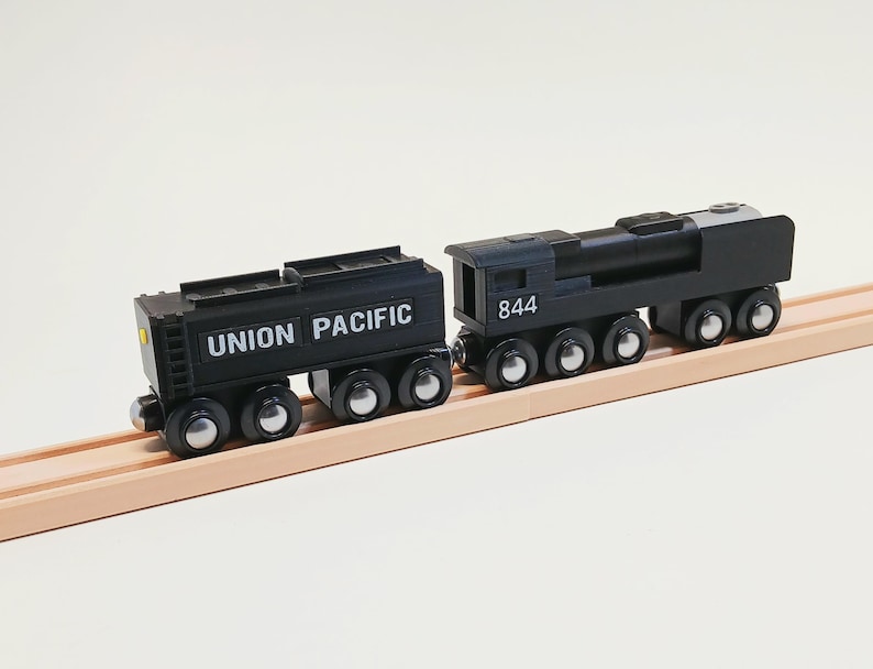 3D Printed Union Pacific 844 Locomotive and Tender. - Etsy