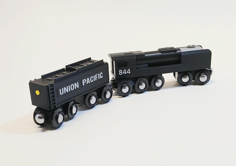 3D Printed Union Pacific 844 Locomotive and Tender. - Etsy