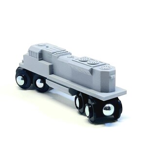 3D Printed Unfinished Sd70ace Locomotive. DIY Project. - Etsy