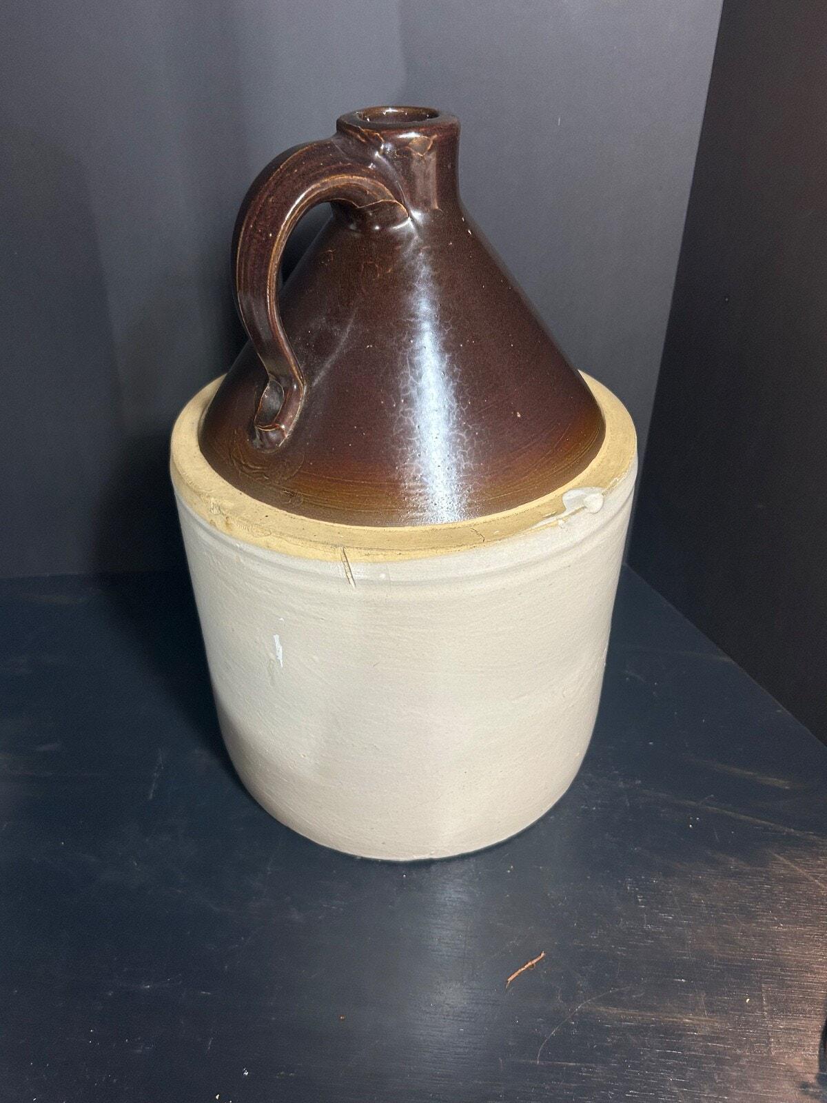 Antique Pfaltzgraff 3 Gallon Stoneware Crock Whiskey Jug #3 in Keystone ...