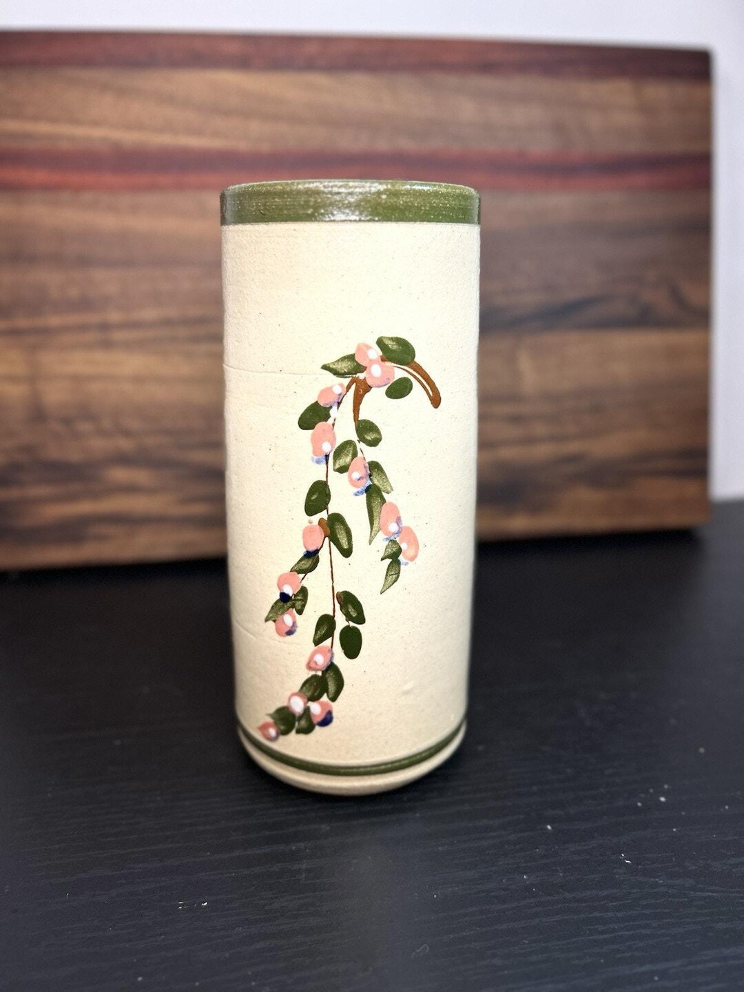 Gorgeous Hand Painted Vintage OLDE CAPE COD Stoneware Vase. Ceramic Art ...