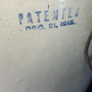 Antique Red Wing 10 Gallon Stoneware Crock Salt Glaze Cobalt Blue ...