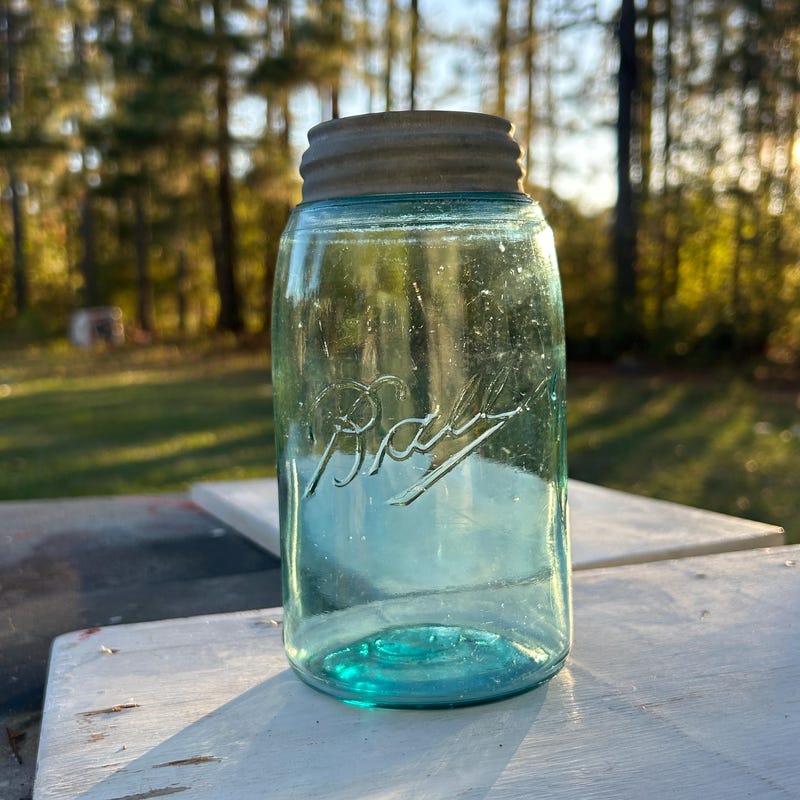 Aqua Blue Mason Jars - Etsy