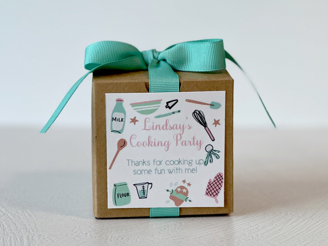 Cooking Party Favor | Baking Party Favor | Kids Baking Party | Custom ...