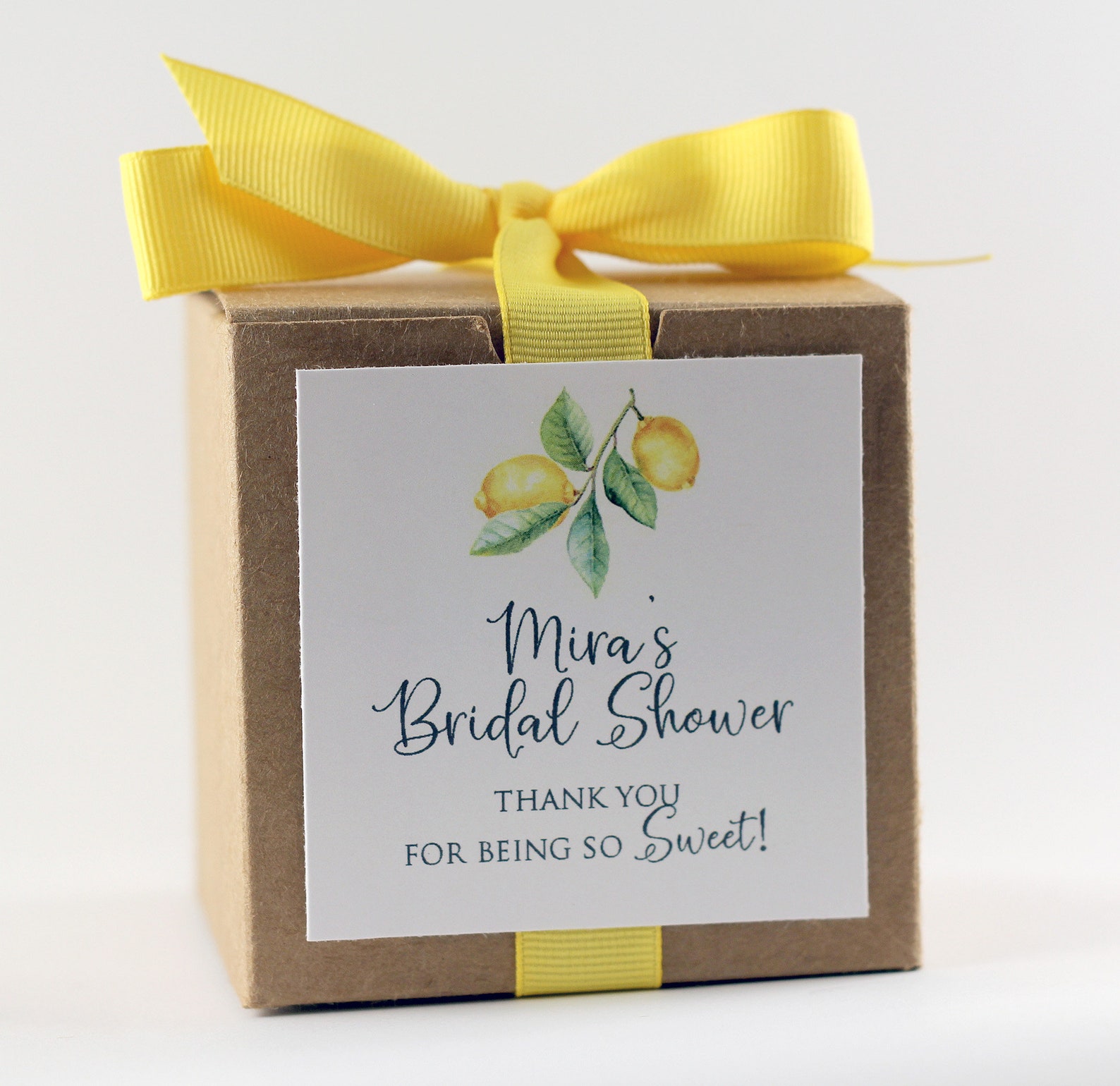 Bridal Shower Favors Lemon Shower Favor Lemon Bridal - Etsy