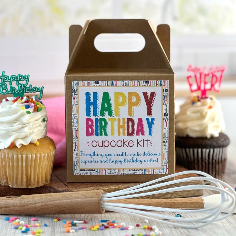Food Pantry Birthday Cake Kits - Etsy