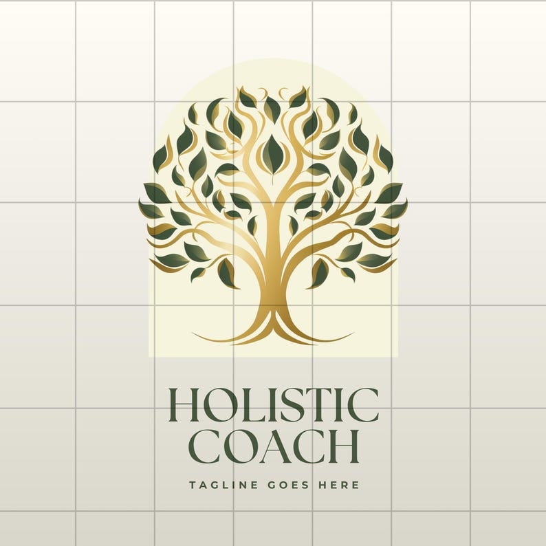 Holistic Logos Templates Canva Minimalist Logo Design Wellness Brand ...