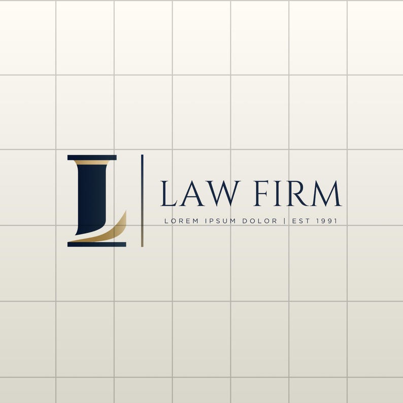 Law Firm Logos Template Canva Legal Logo Design Attorney Logo Template ...
