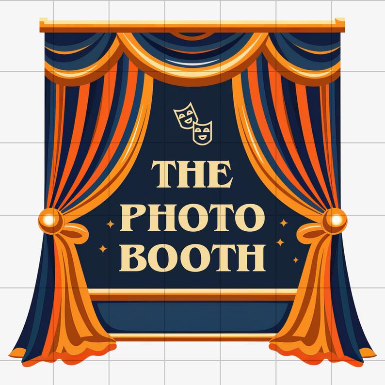 Photo Booth Logos Template Canva Editable Event - Etsy