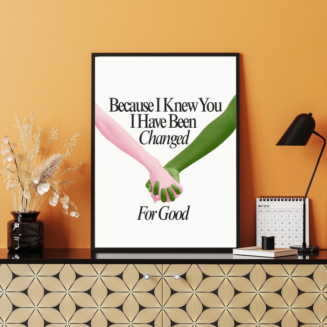 Wicked Poster: I Have Been Changed for Good, Printable Wall Art Decor ...