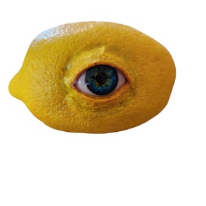 Realistic Life Sized Freaky Fruit All Seeing Lemon by Dead Head Props ...