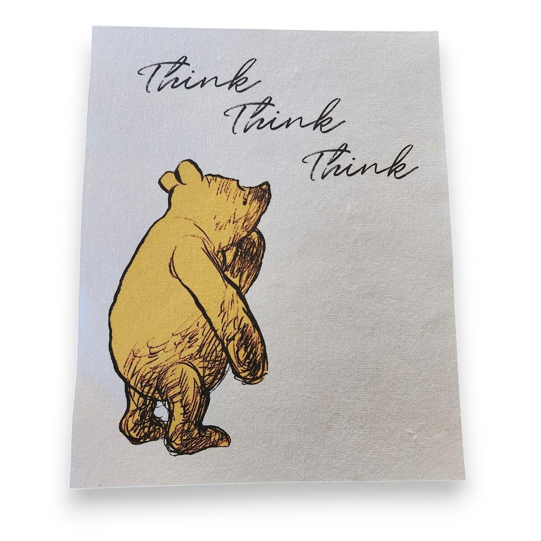 Winnie the Pooh 8x10 Art Print, Wall Art, Poster, Book Page Art ...