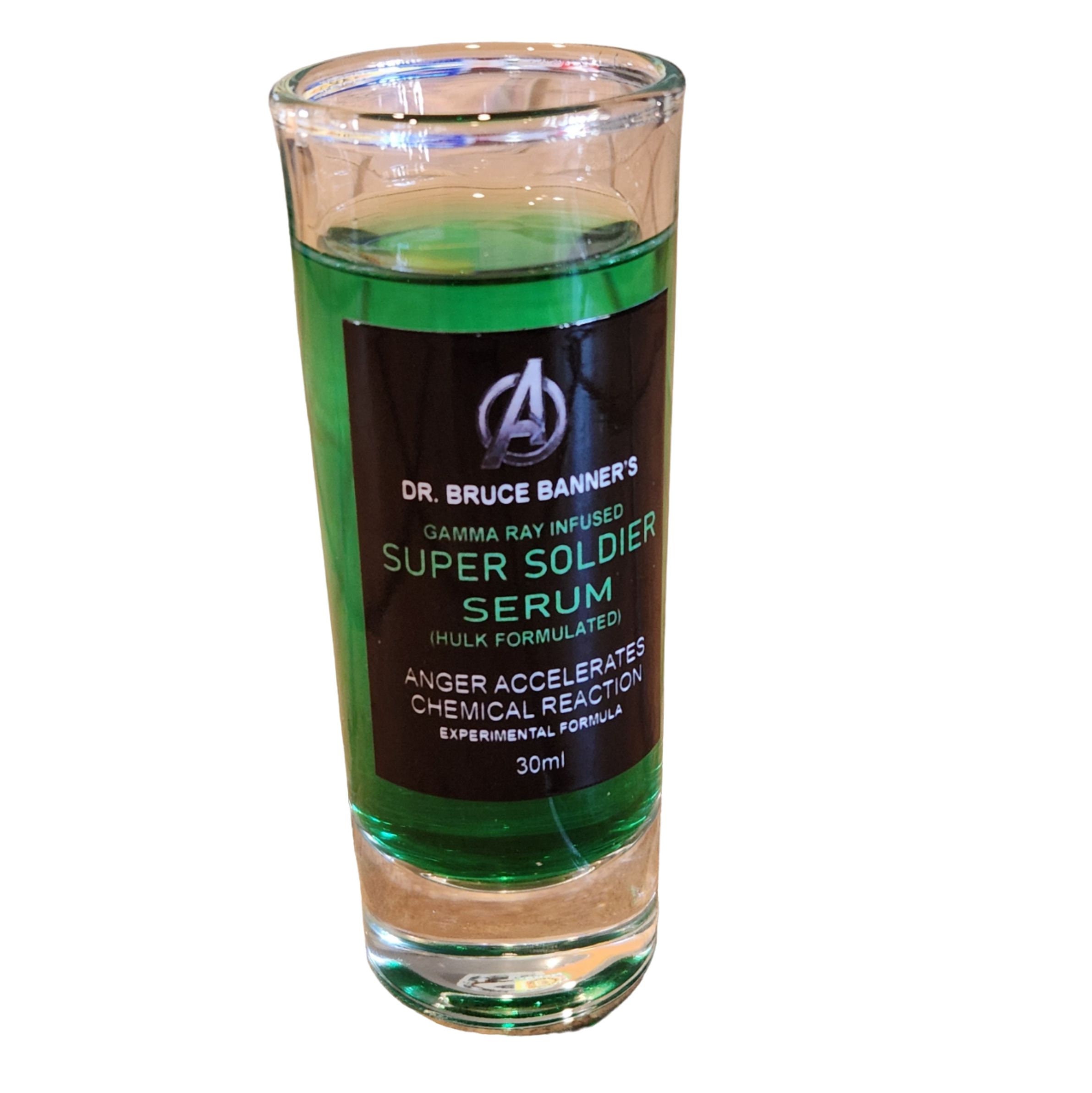 Dead Head Props Marvel, Captain America, Hydra, Hulk Super Serum Shot ...