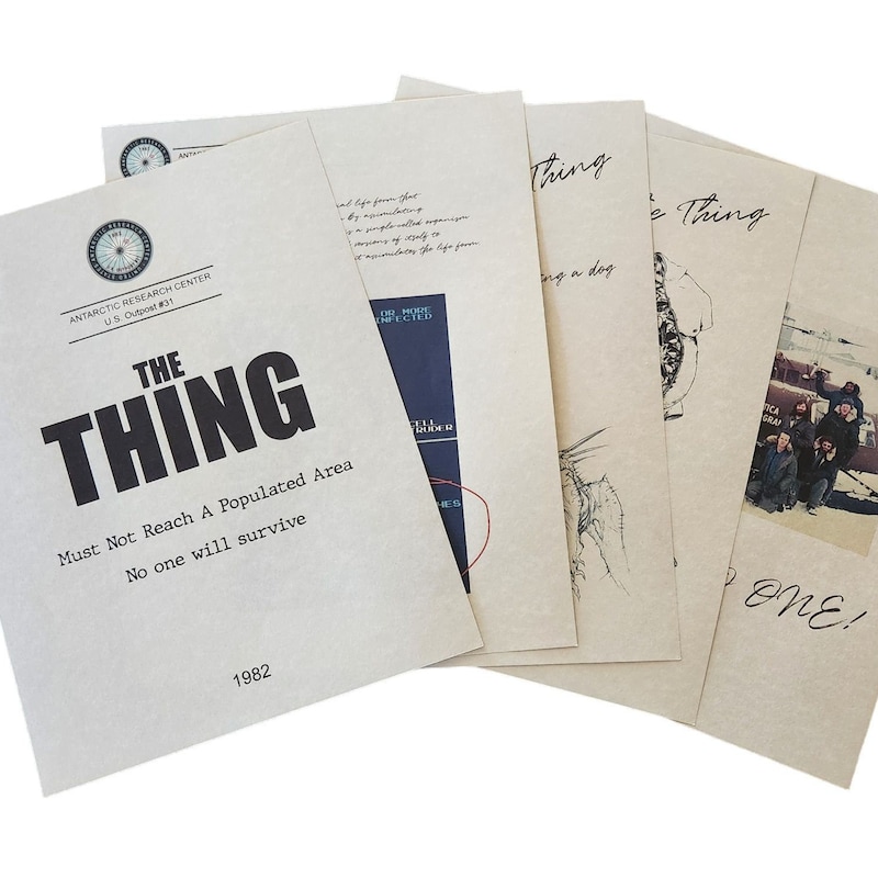 Signed the Thing - Etsy