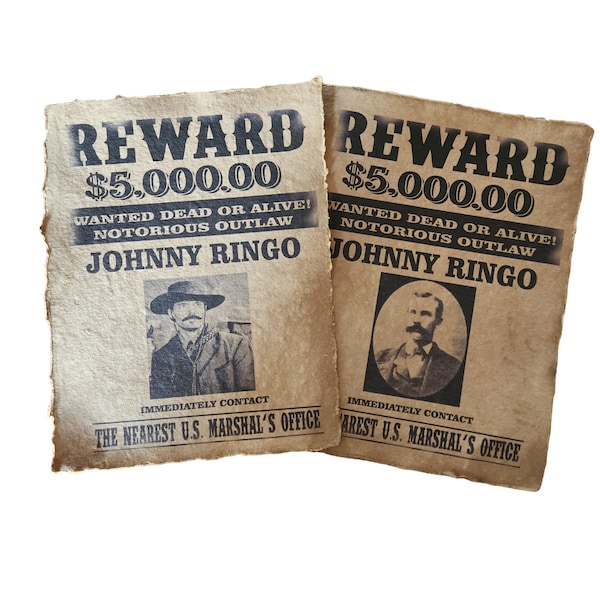 Johnny Ringo - Etsy