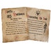 Witches Spell Book Aged Printed Book Pages, Halloween Prop by Dead Head ...