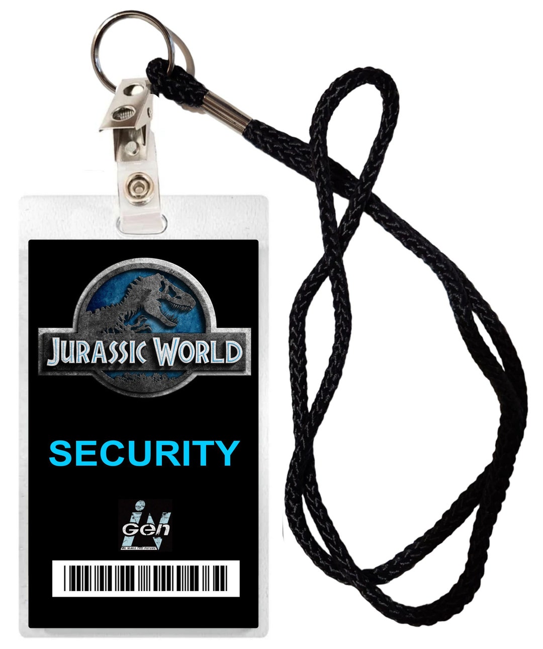 Novelty ID Security Badge Jurassic World Security Halloween Costume ...