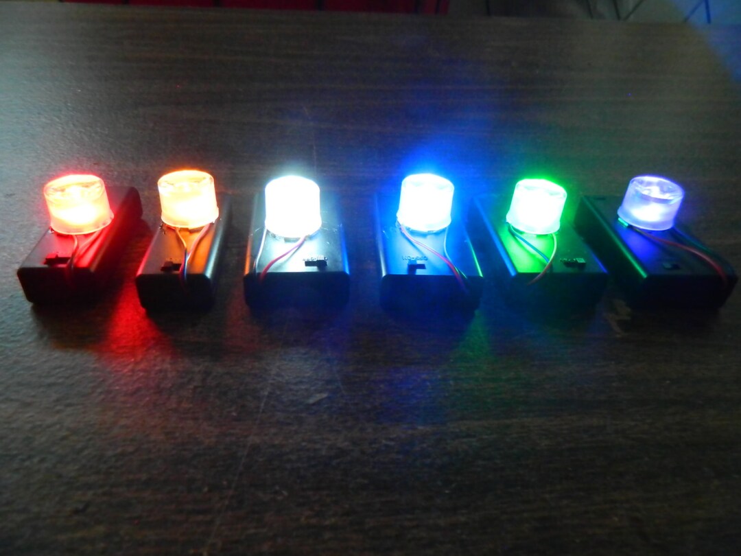 Battery Operated Miniled Flood Light for Halloween Props and Haunted ...