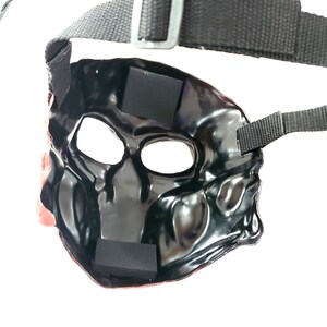 HALLOWEEN Red Skull Resin Mask - Etsy