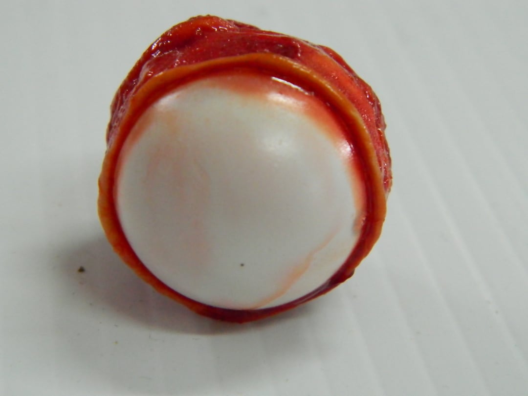 Halloween Horror Prop Possessed White EYEBALL POPPERS for Skulls ...