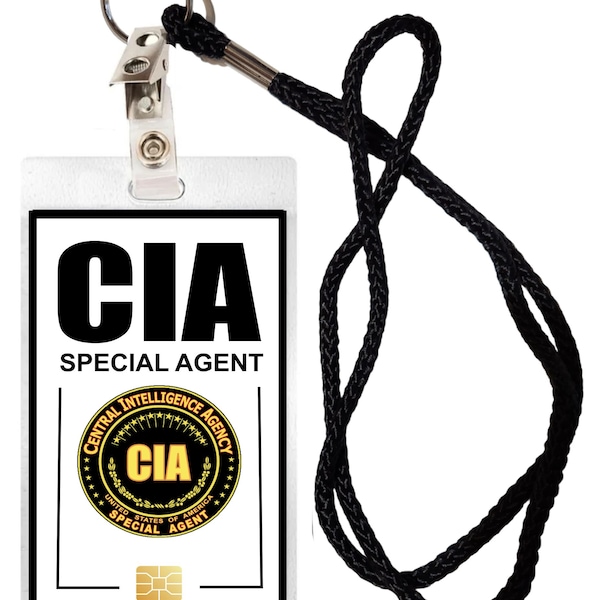 Cia Id Card - Etsy
