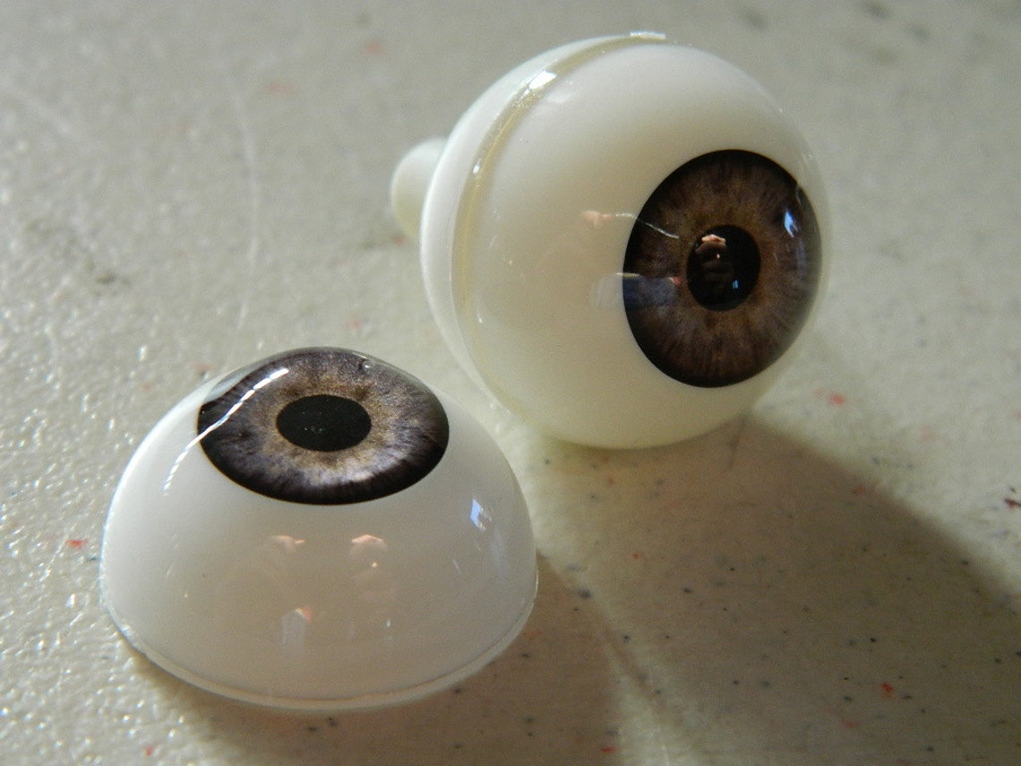Pair of Life Size Realistic Human Acrylic Eyes for Halloween | Etsy