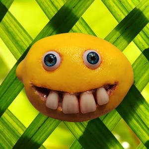 Realistic Life Sized Freaky Fruit "larry the Lemon" by Dead Head Props ...