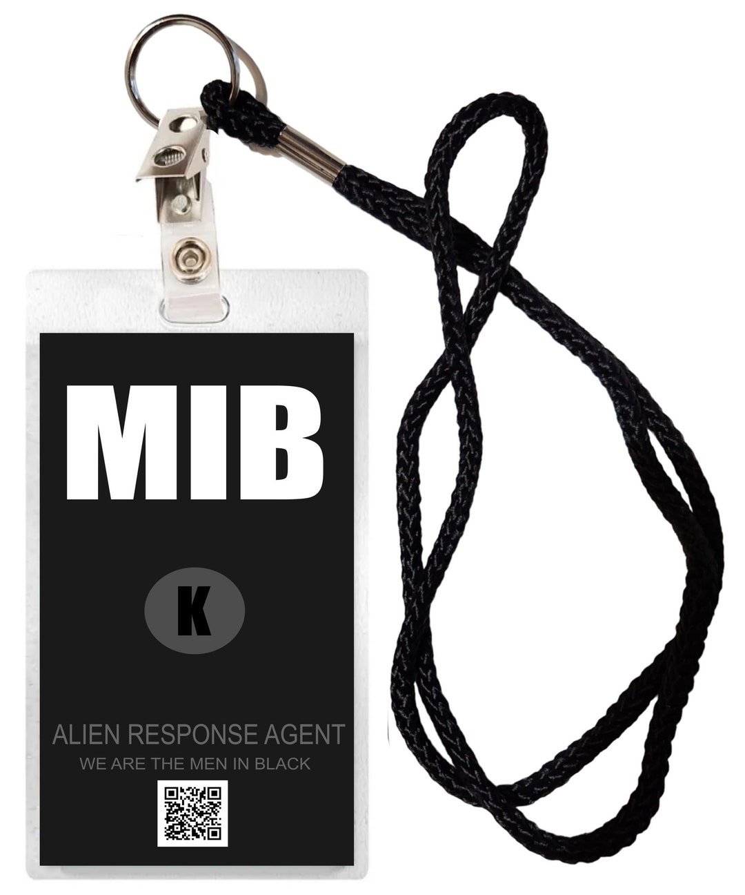 Novelty ID Security Badge MIB Men in Black Halloween Costume Movie Prop ...