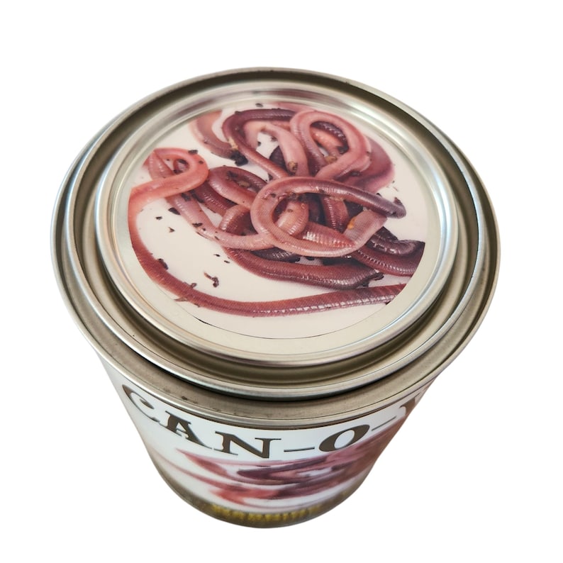 32 Oz Can of Worms Unique Gag Gift - Etsy