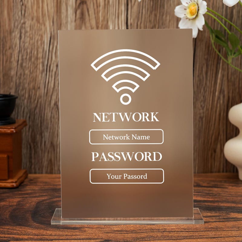 Wifi Sign - Etsy