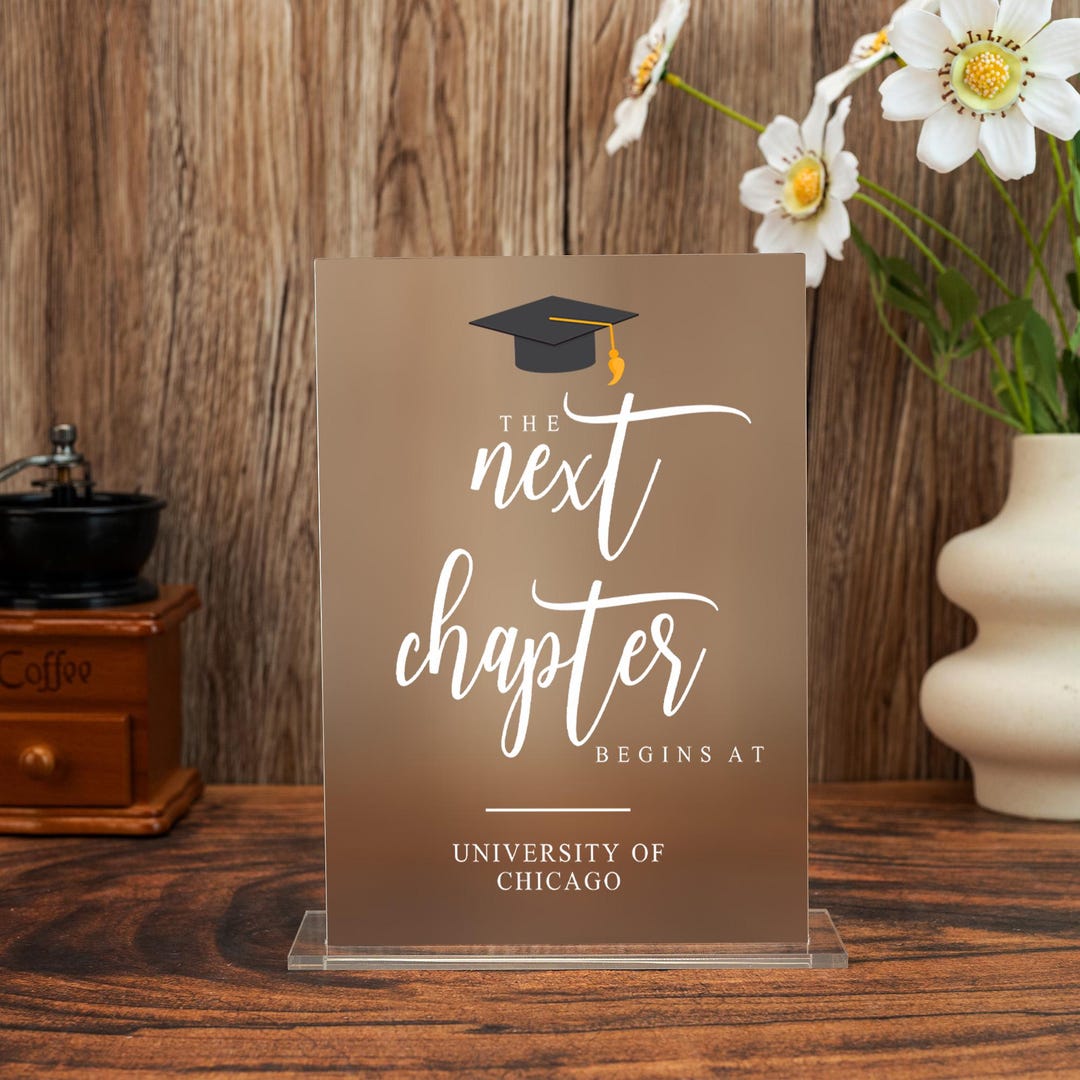 My Next Chapter Begins at Sign/graduation Next Chapter Starts at Sign ...