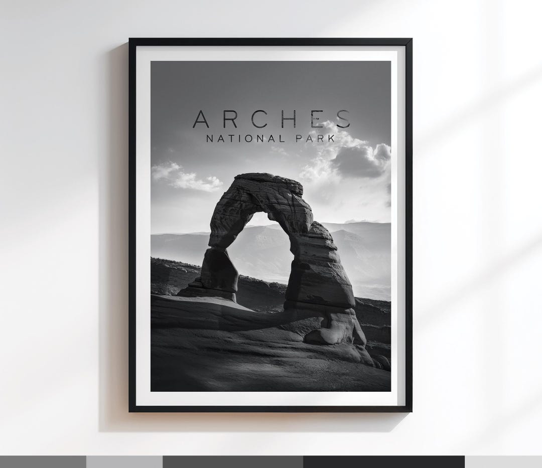 Arches Delicate Arch Poster | Art Print | Variation #206 - Etsy