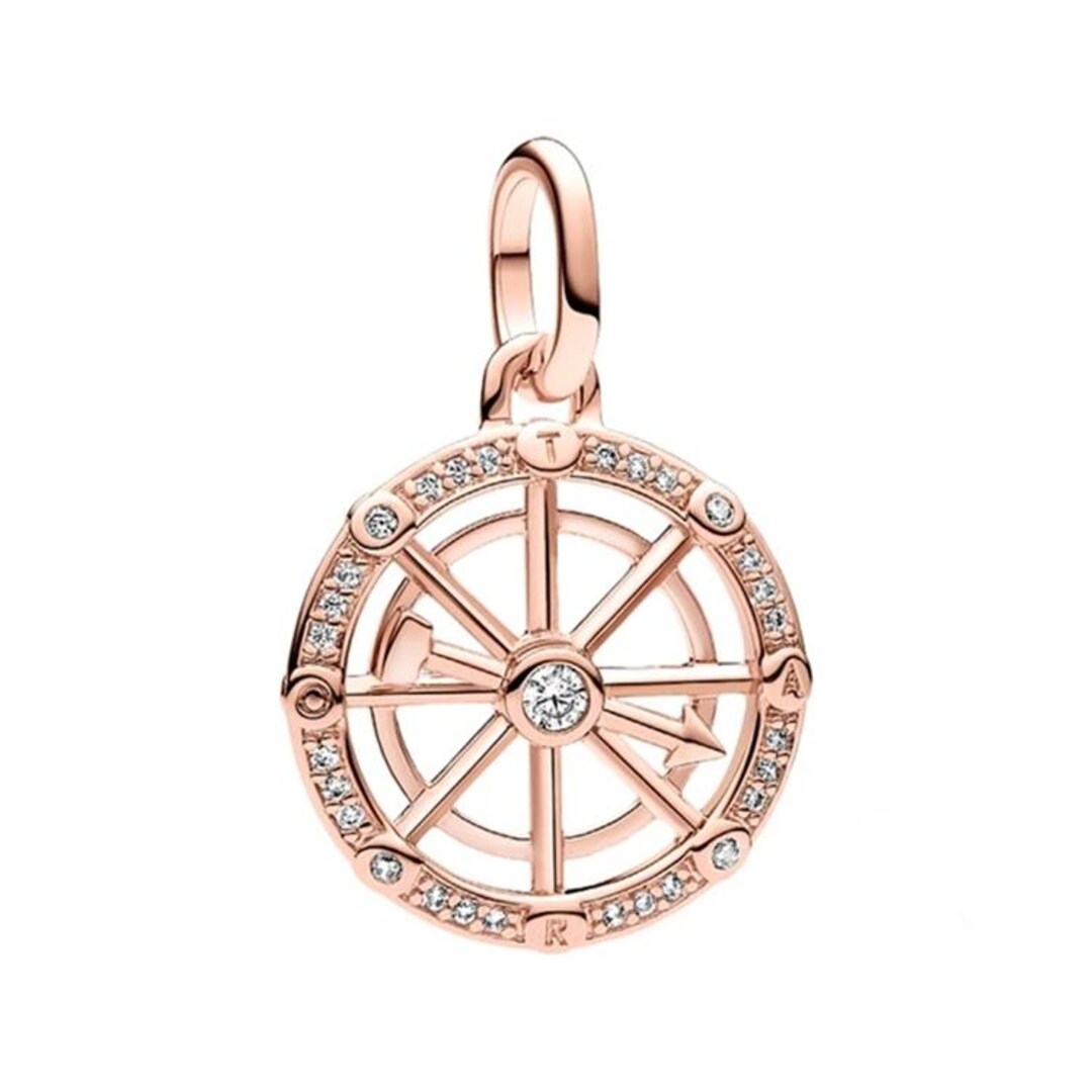 Pandora Spinning Wheel Charm Rose Gold - Etsy