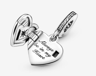 Pandora Openable Heart Locket Charm Sterling Silver - Etsy