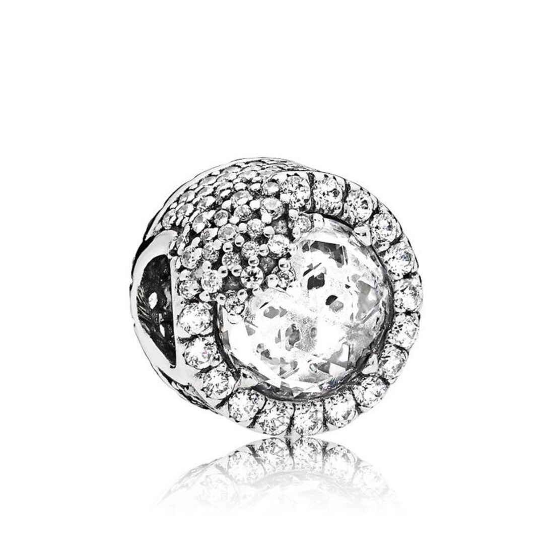 Pandora Silver ALE 925 Sparkling Clear Snowflake Charm - Etsy