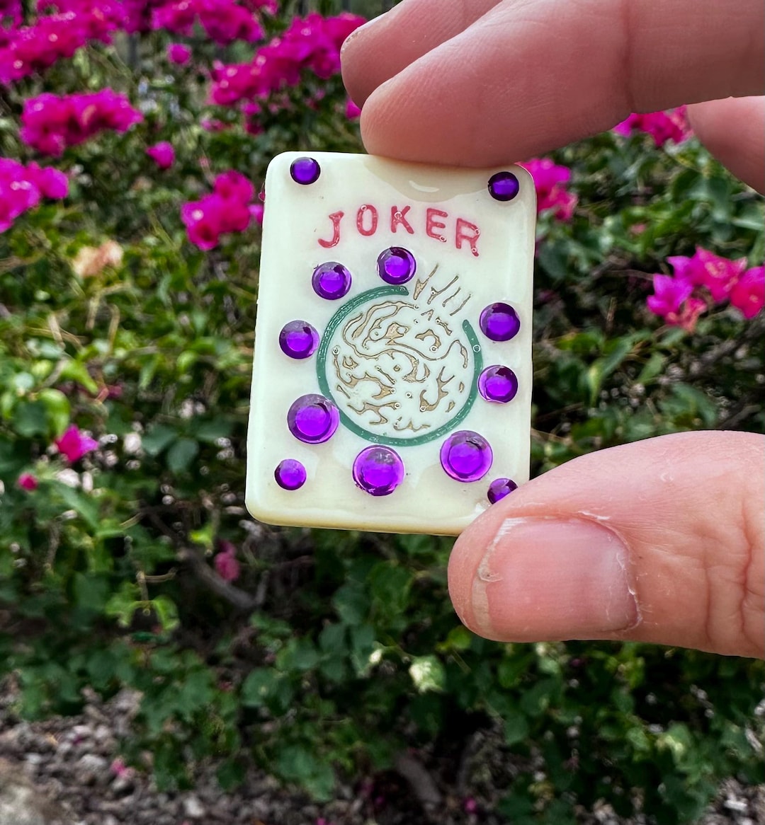 Unique Mahjong Lucky Tiles (group E) - Etsy