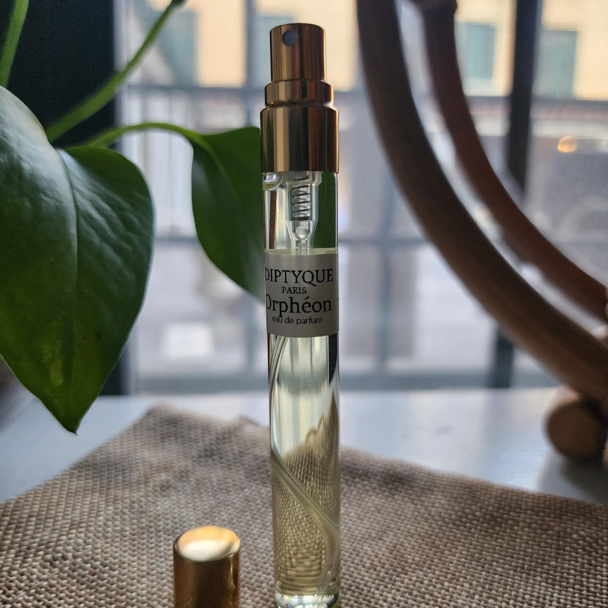 Diptyque Orphéon: Custom Labeled Mini-perfume - Etsy
