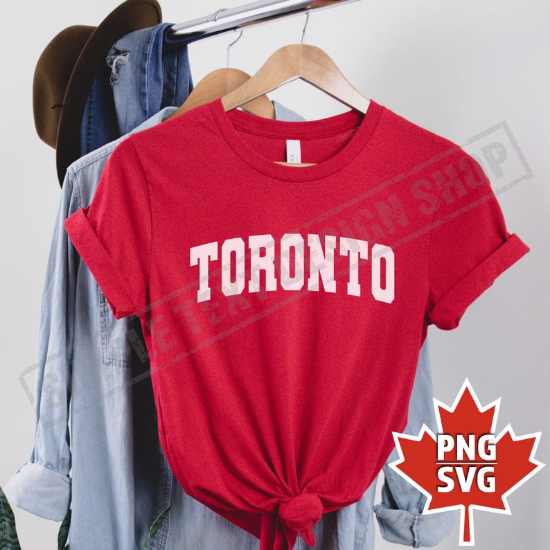 Toronto SVG & PNG, Canada Toronto Svg, Gifts for Canada Lover, Varsity ...