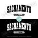 Sacramento California State SVG & PNG, Sacramento Varsity Text Png, USA ...