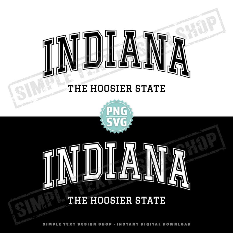 Indiana Hoosiers Football Logo - Etsy