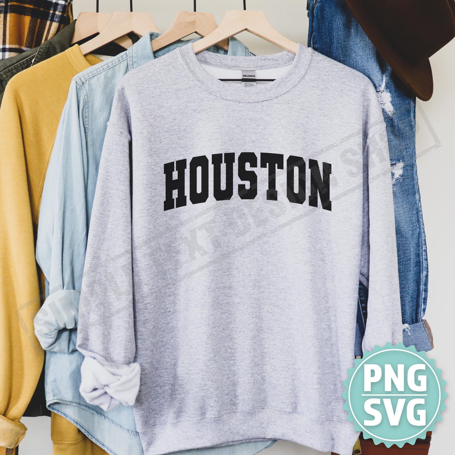 Houston Texas SVG & PNG, Houston Varsity Text Png, USA Homeland Svg ...