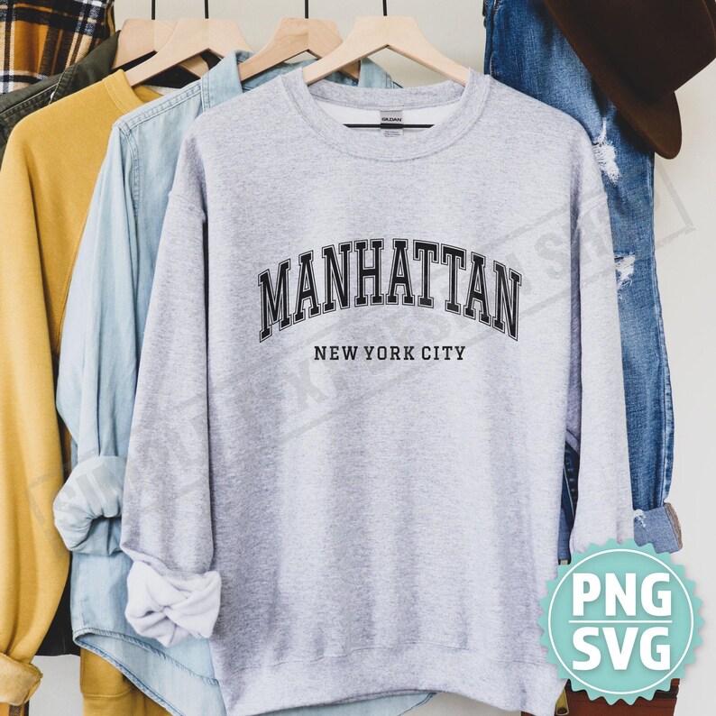 Manhattan New York City Svg + Png, Arched Graduate Text Designs Png ...
