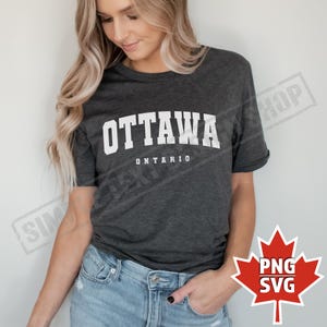 Ottawa Ontario SVG & PNG, Canada Ottawa Svg, Gifts for Canada Lover ...