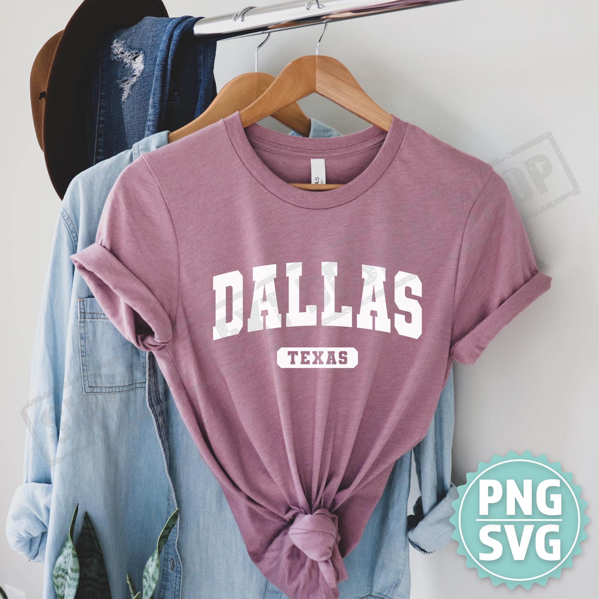 Dallas Texas State SVG & PNG, Dallas Varsity Text Png, USA Homeland Svg ...