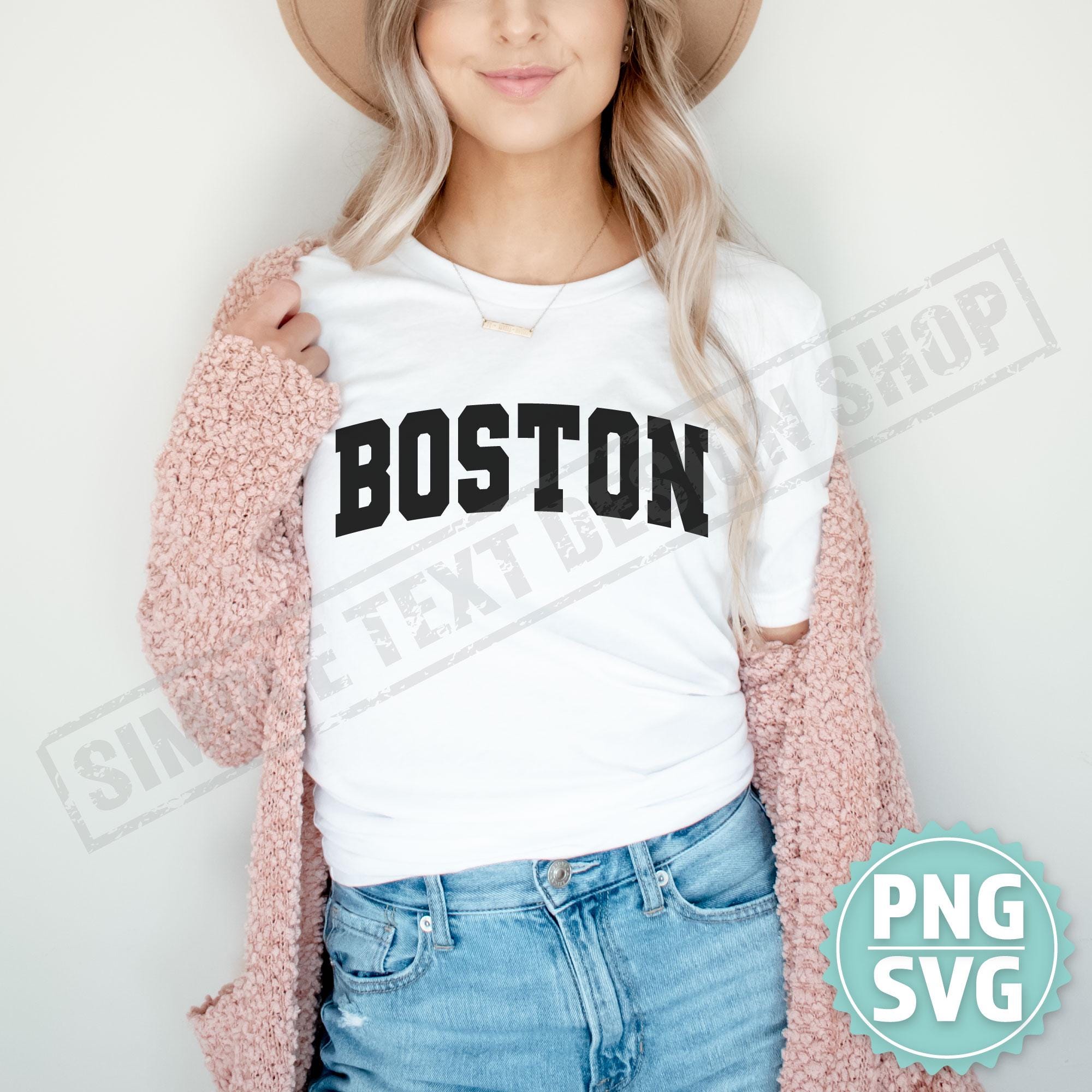 Boston Massachusetts SVG & PNG, Boston Varsity Text Png, USA Homeland ...