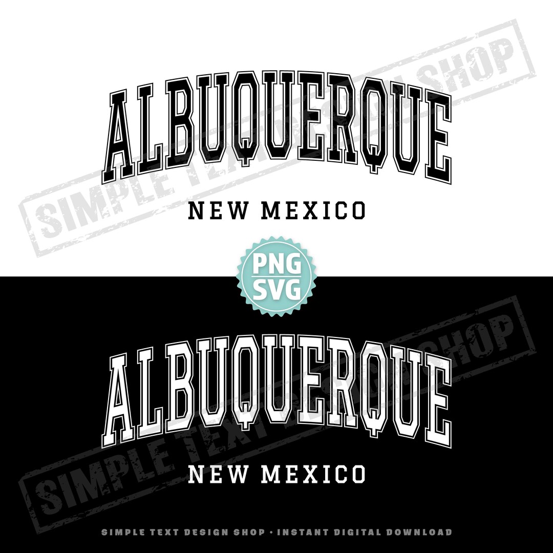 Albuquerque New Mexico State PNG + SVG, Albuquerque Arched Graduate ...