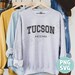 Tucson Arizona State PNG + SVG, Tucson Arched Graduate Font Design Svg ...