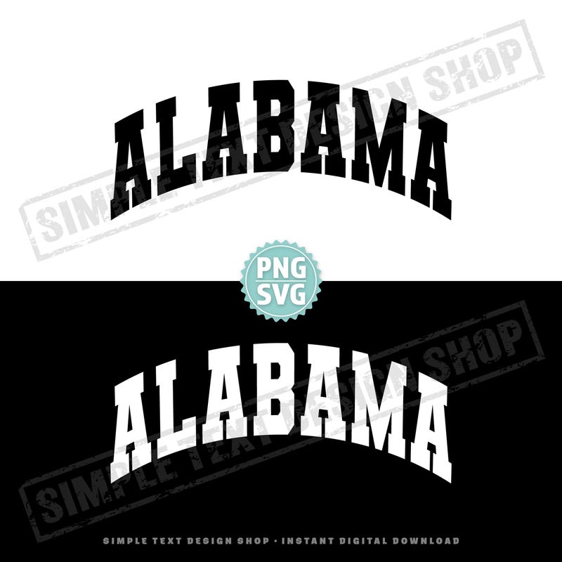 Alabama Decal - Etsy